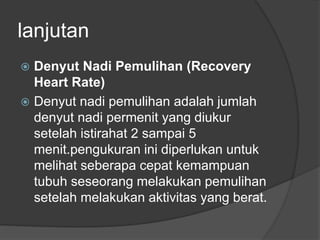 Denyut nadi | PPTX