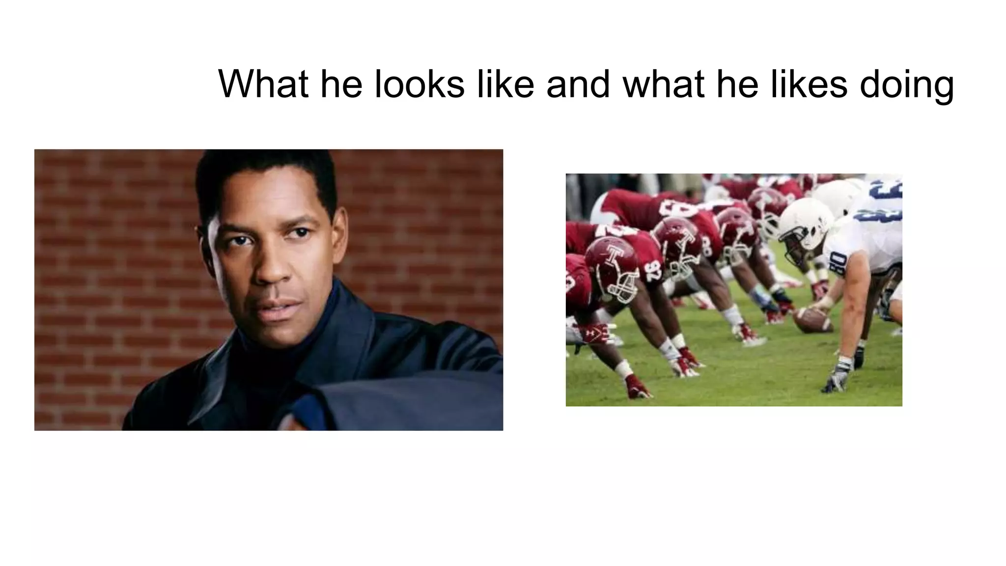 Denzel washington | PPTX