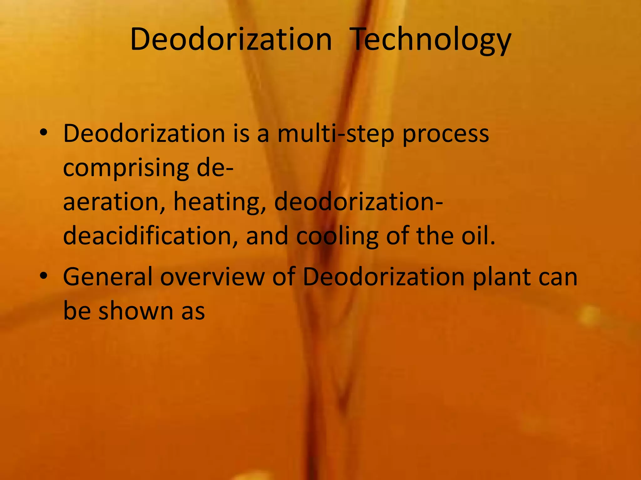 Deodorization | PPTX