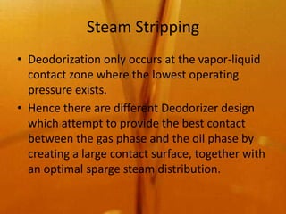 Deodorization | PPTX