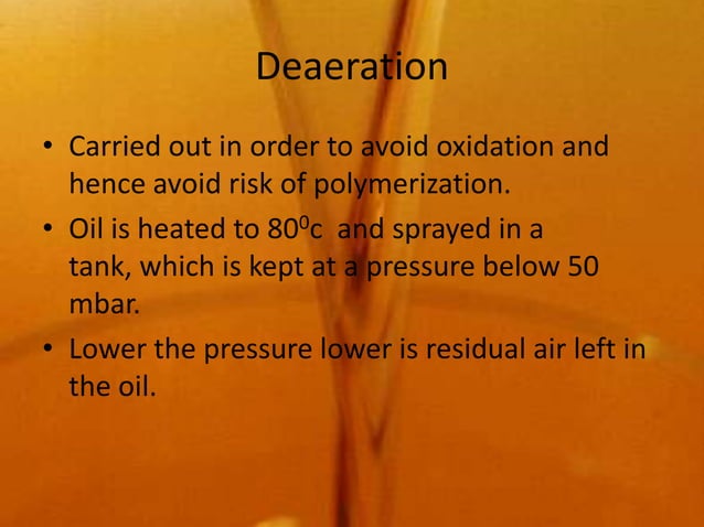 Deodorization | PPTX | Chemistry | Science