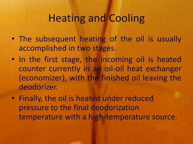 Deodorization | PPTX | Chemistry | Science