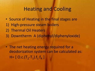 Deodorization | PPTX