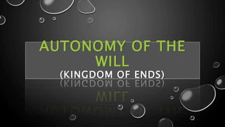 Deontological Ethical Theory | PPTX