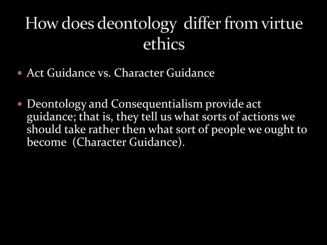 Deontology intro | PPTX