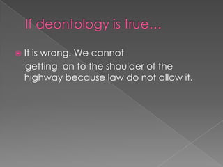 Deontology cases | PPTX