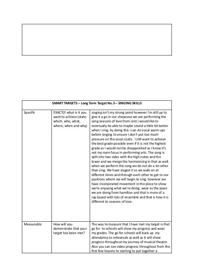 Deon Xaviaer - Long Term Targets.pdf