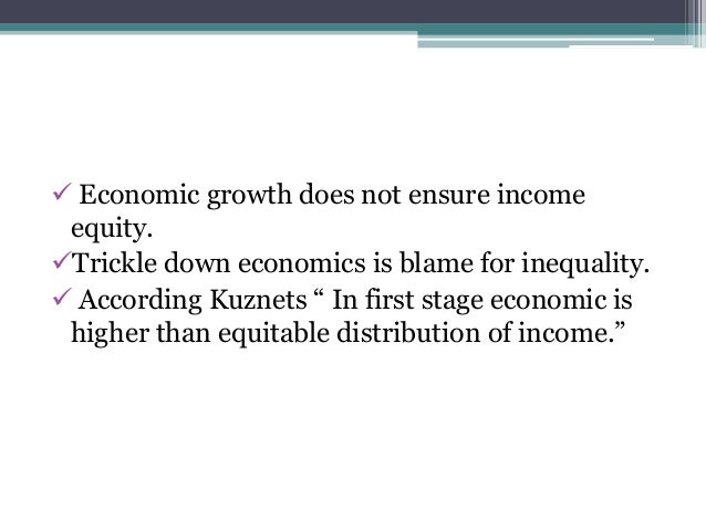 Equitable Distribution Of Income In Economics