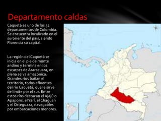 Departamentos de colombia | PPTX