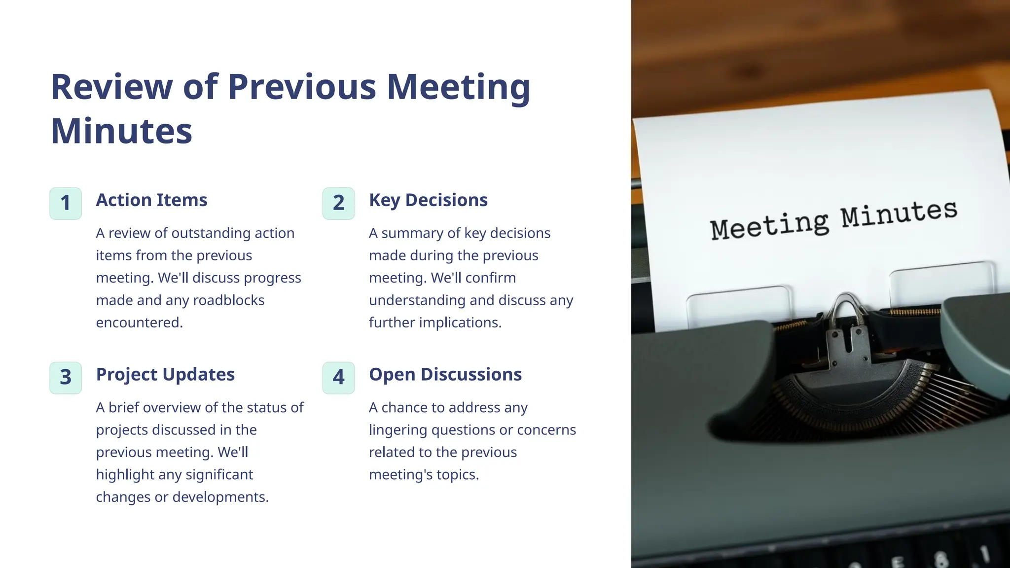Business Team Department-Meeting-Agenda. | PPTX