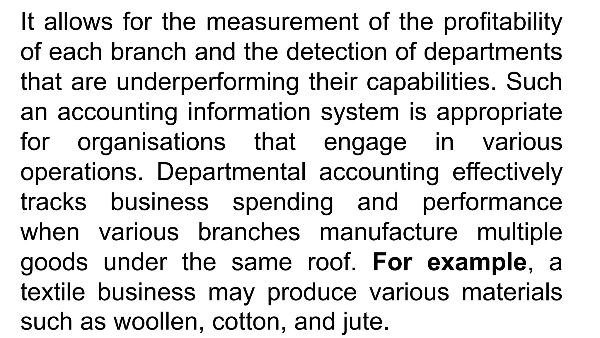 ACCOUNTING FOR BUSINESS.II DEPARTMENTAL ACCOUNTS. | PPTX