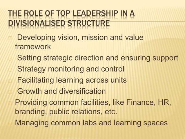 Departmentalisation and divisionalisation in universities | PPT