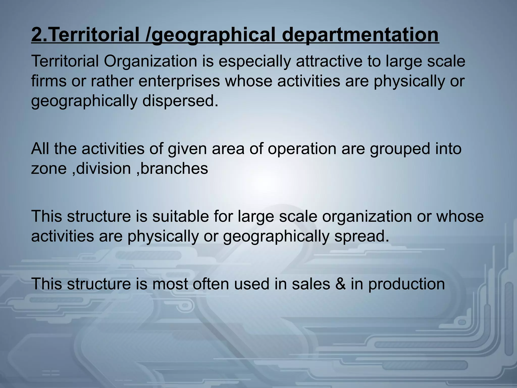 Departmentalization | PPT