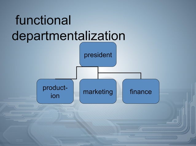 Departmentalization | PPT | Business Administration | Business
