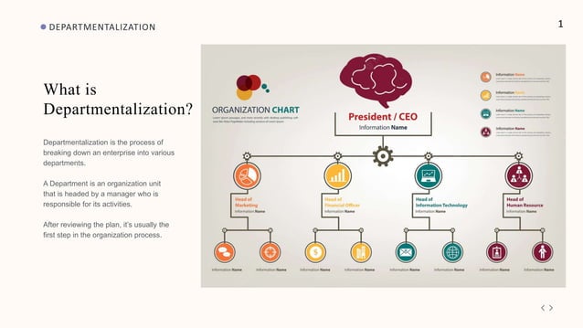 Departmentalization.pptx | Business | Business and Finance