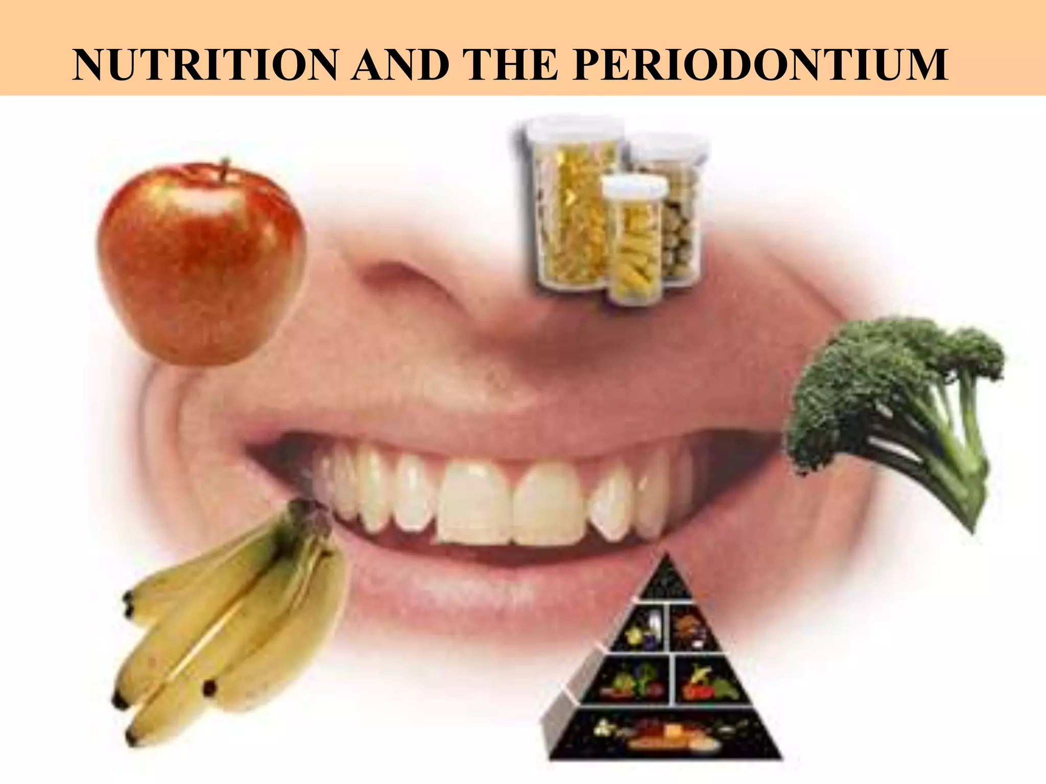 Nutrition and the periodontium | PPT