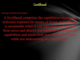 Women empowerment through different livelihood models | PPTX