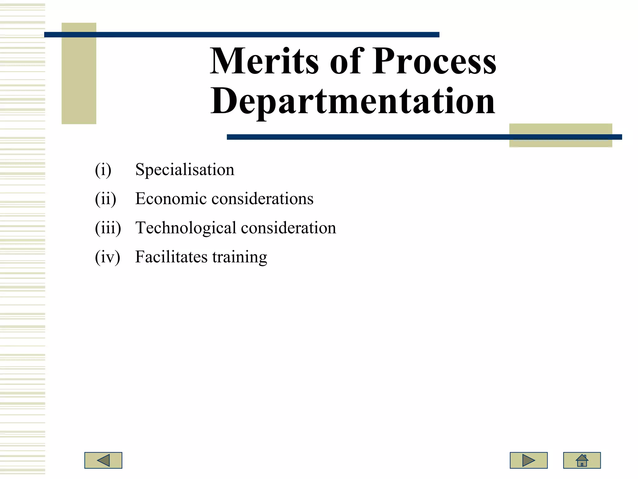 Departmentation | PDF