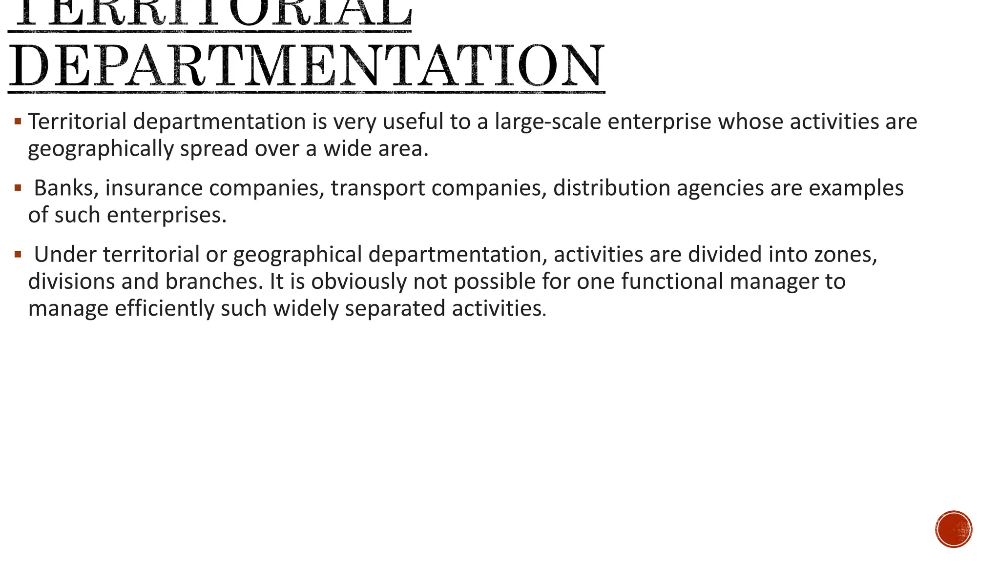 departmentation.pptx s1 bba notes important | PPTX