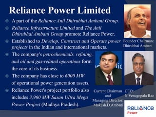 Departmentalization of RIL(ENERGY) (1) | PPTX
