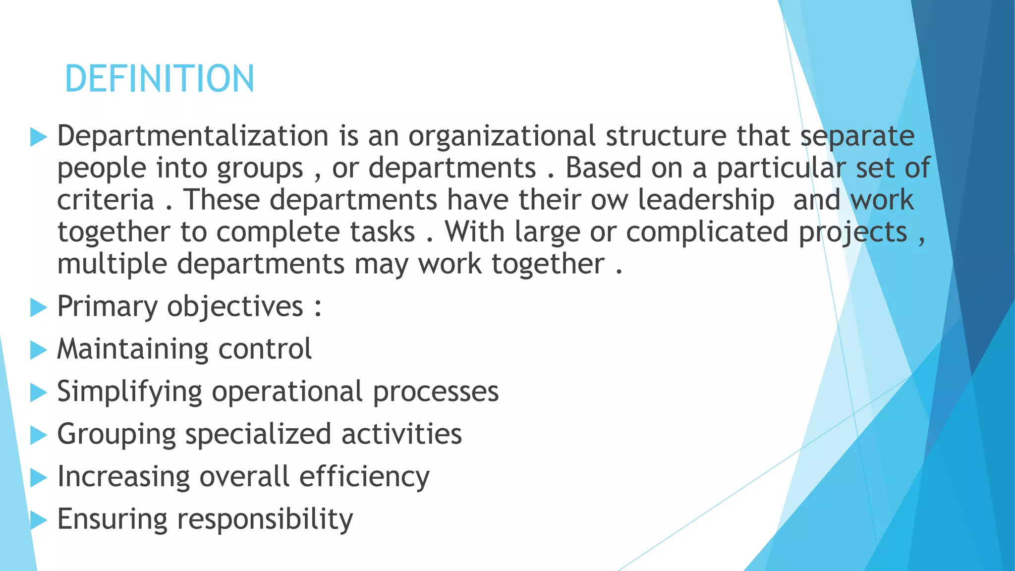 DEFINITION & TYPES.pptx of departments | PPTX