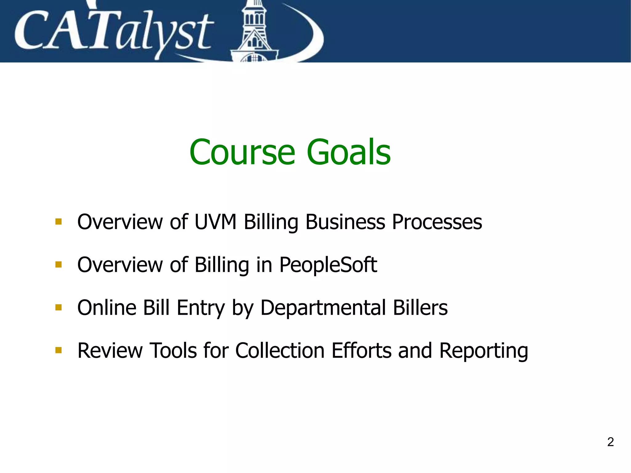 Department Billing Class Job Aids updt.ppt