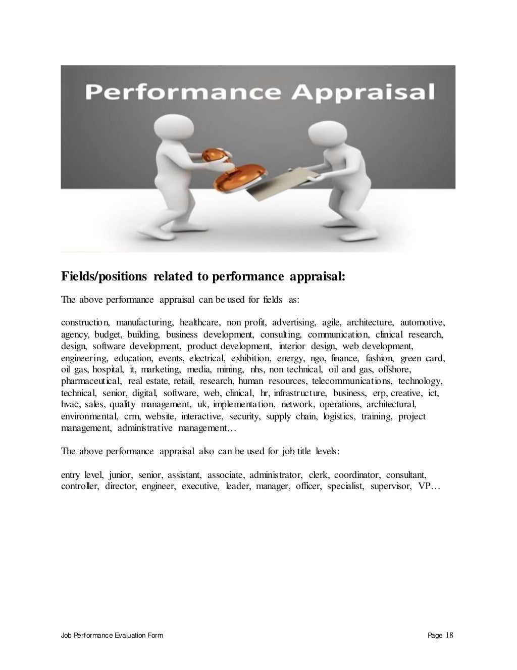 Department Coordinator Performance Appraisal department-coordinator-performance-appraisal