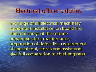 VARIOUS DEPARTMENTS AND ORGANIZATION IN SHIPS | PPT