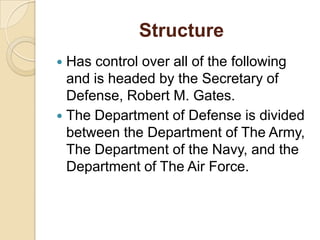 Department of defense presentation | PPTX