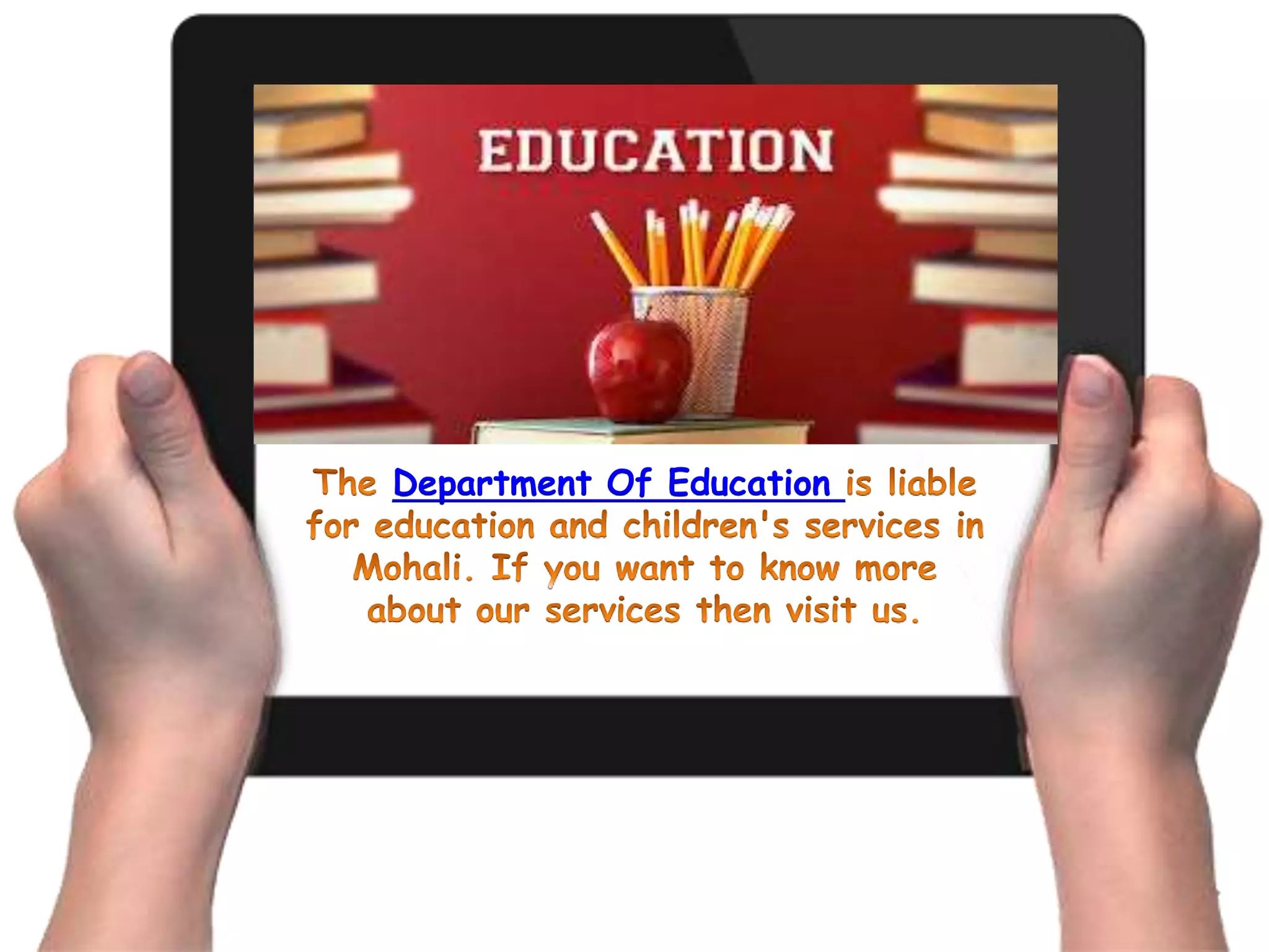Department of education | PPTX