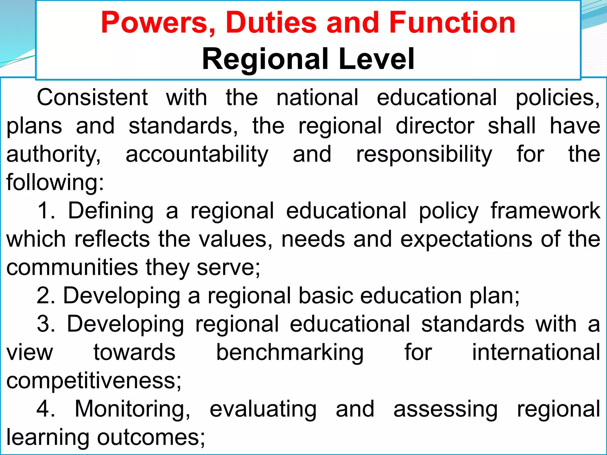 Department of Education (DepEd) Management Structure | PPTX