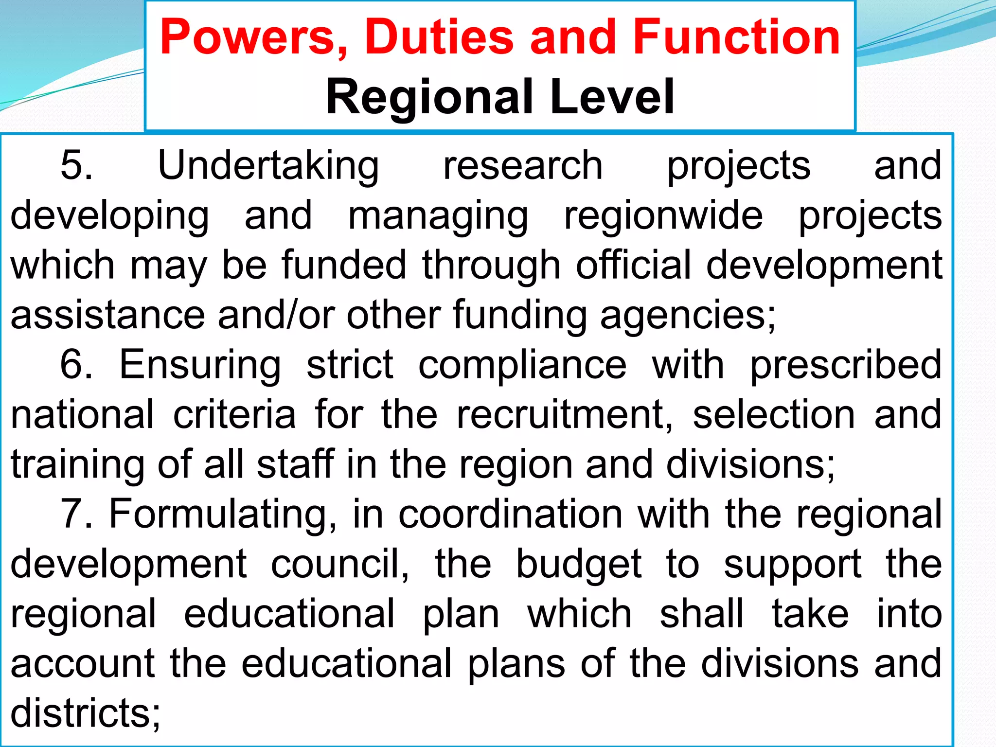Department of Education (DepEd) Management Structure | PPTX