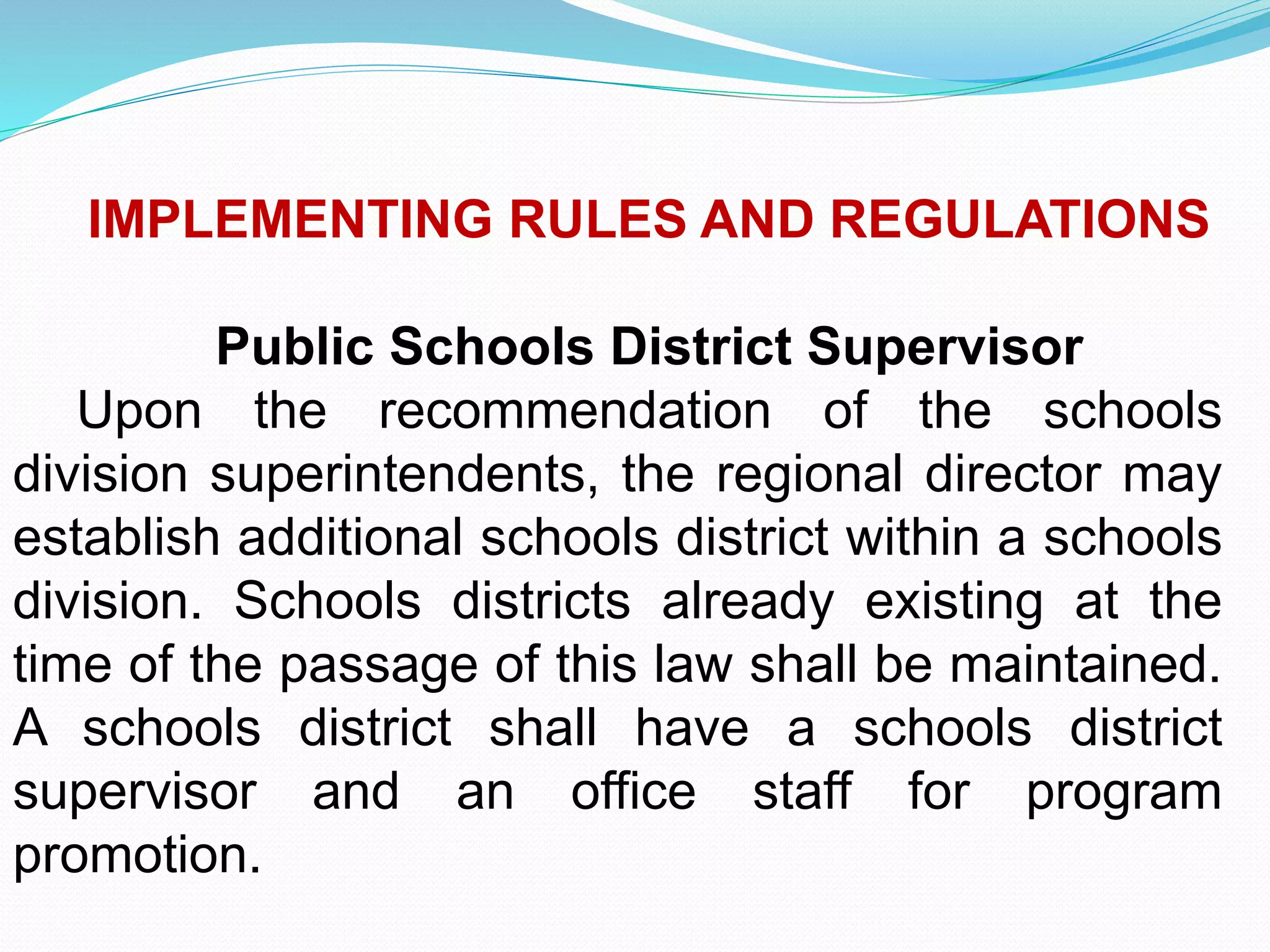 Department of Education (DepEd) Management Structure | PPTX
