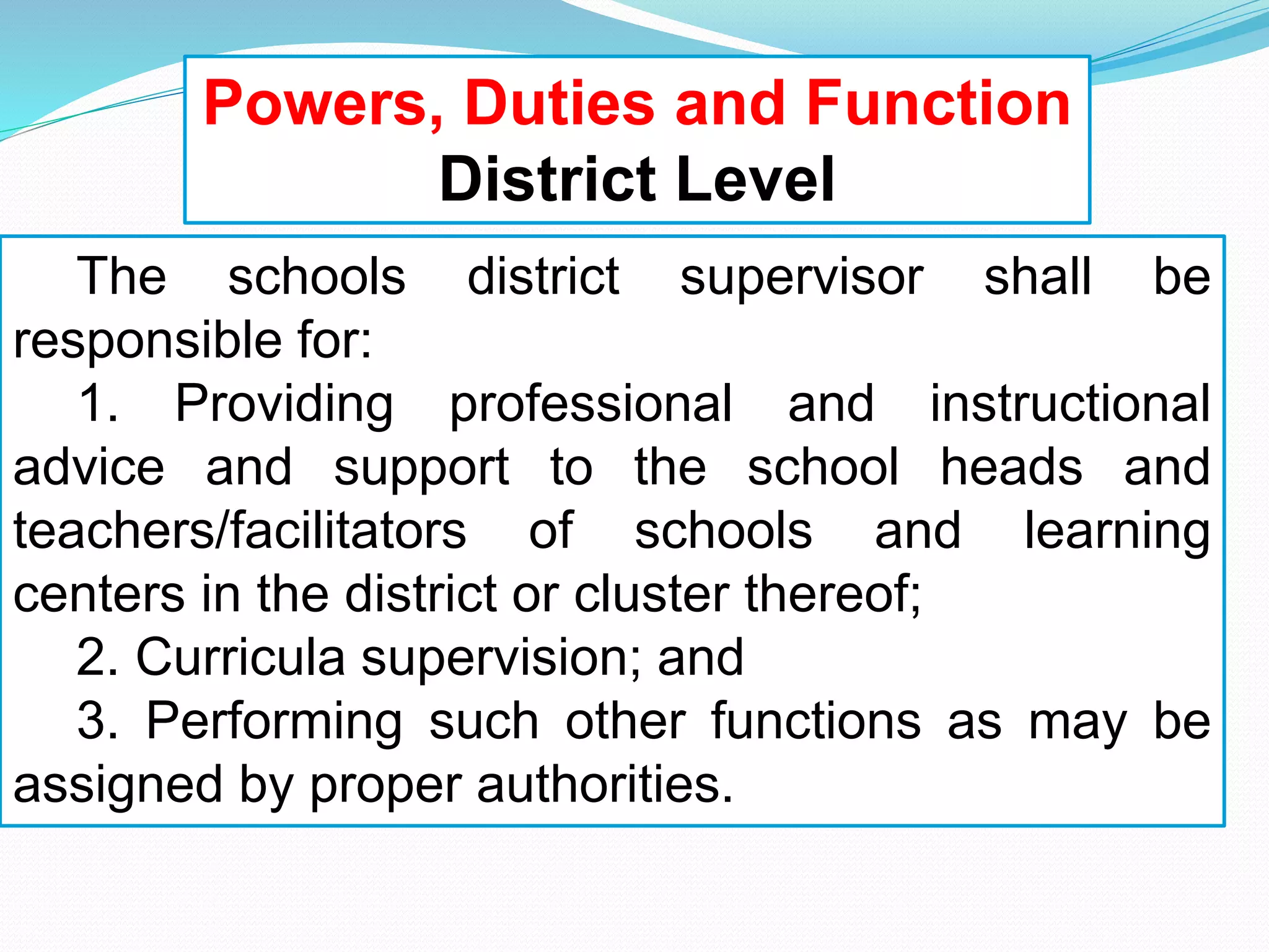 Department of Education (DepEd) Management Structure | PPTX