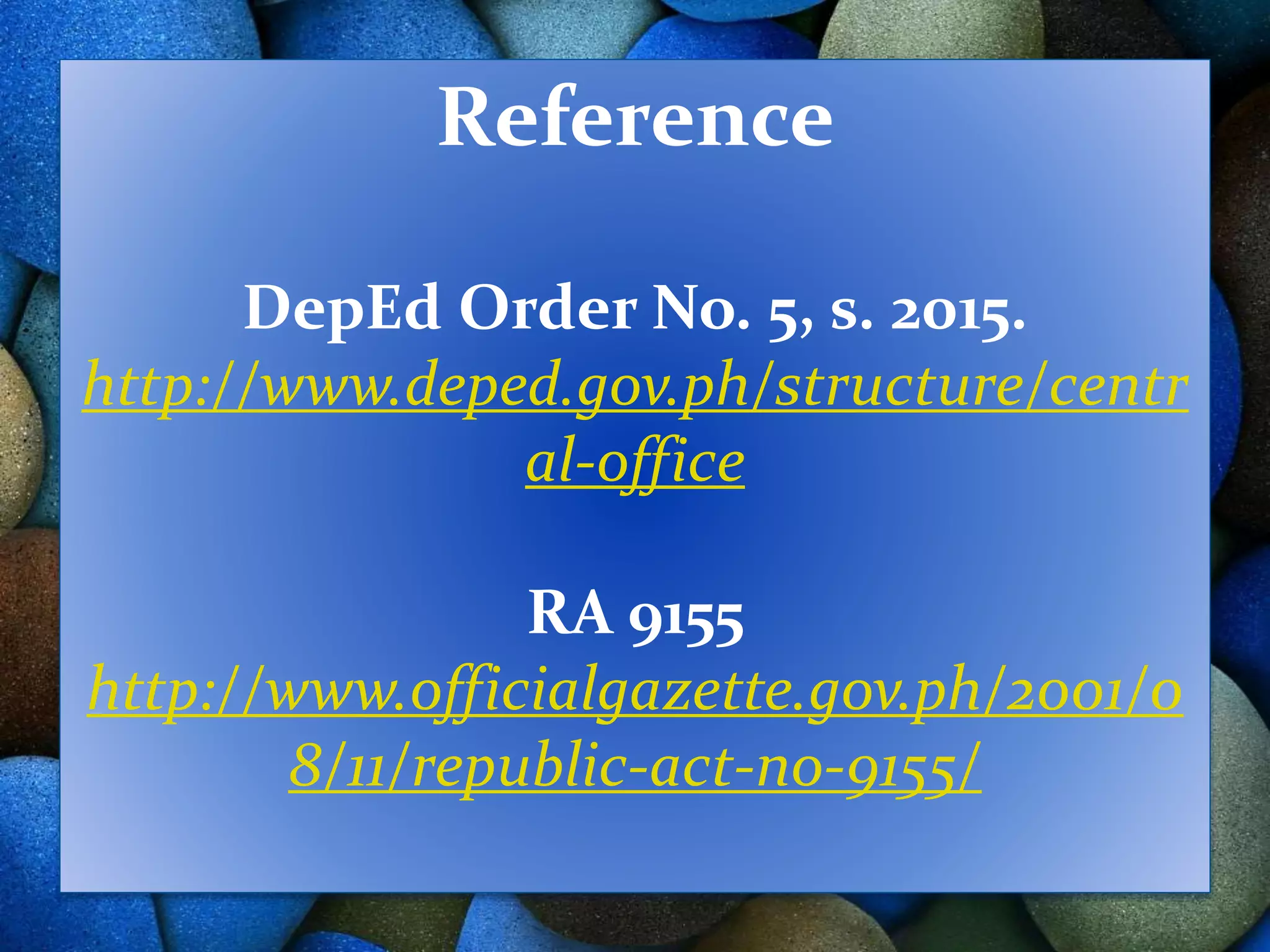 Department of Education (DepEd) Management Structure | PPTX