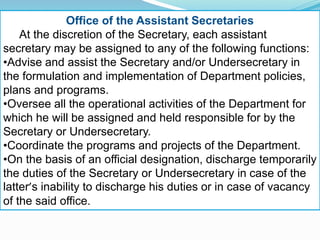 Department of Education (DepEd) Management Structure | PPTX