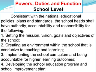 Department of Education (DepEd) Management Structure | PPTX