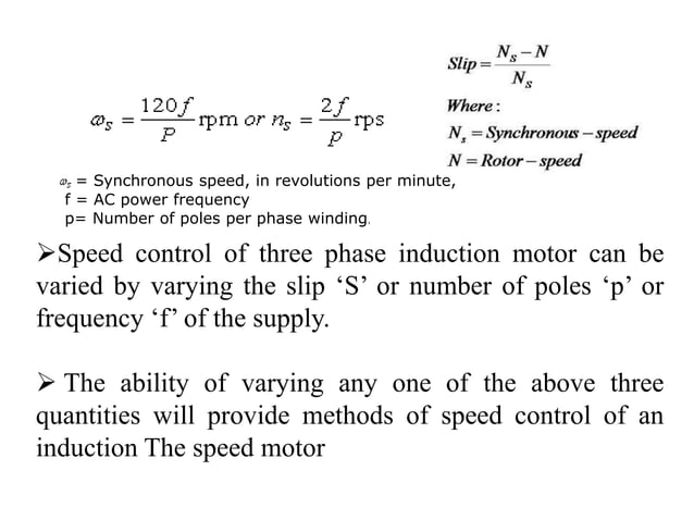 Speed Control Of Three Phase Induction Motor Using Ac Voltage Regulator