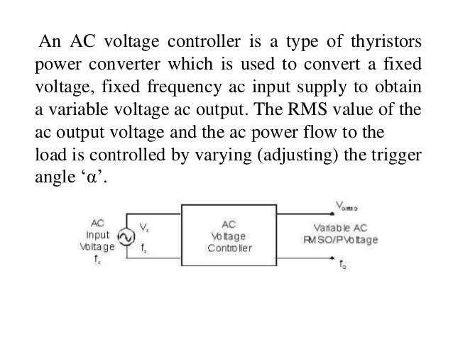 Speed Control Of Three Phase Induction Motor Using Ac Voltage Regulat…