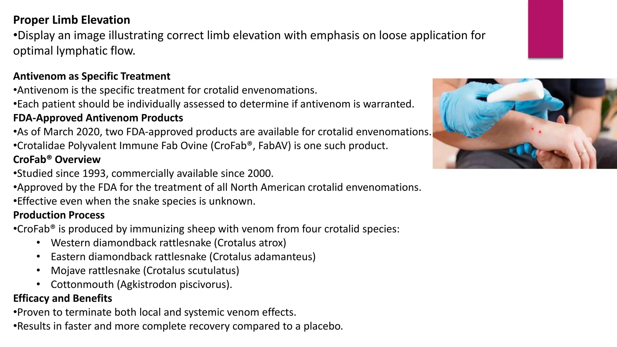 Types of Snakes bite and their management | PPT