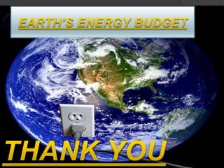 Earth's Energy Budget and solar radiation (with Animations) | PPTX