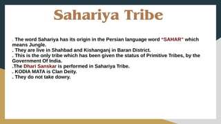 Tribes Of Rajasthan.pptx