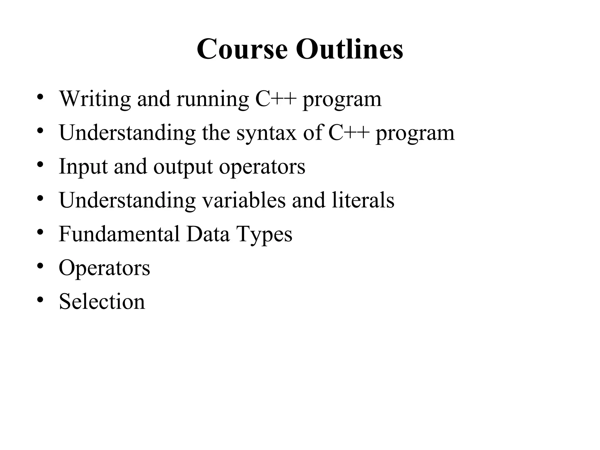 CSC 2311 Slide 1 | PPT