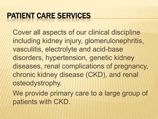Department of nephrology 2012 eng | PPT