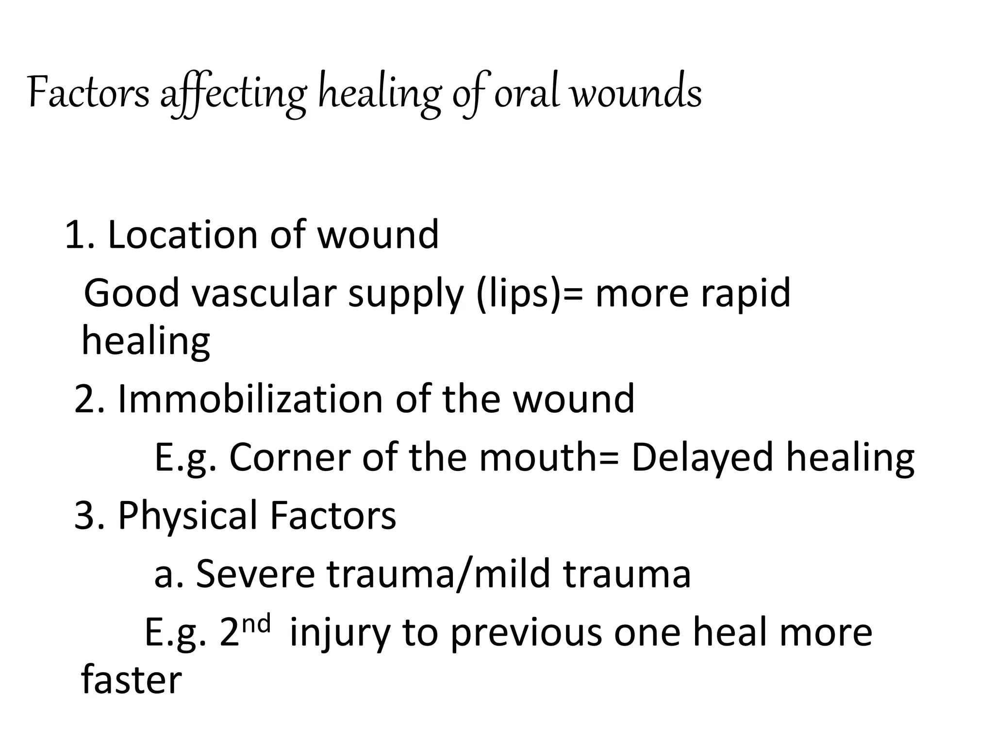 Department of oral & maxillofacial surgery (Wound healing ) | PPTX