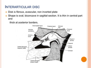 histology of tempromandibular joint | PPTX