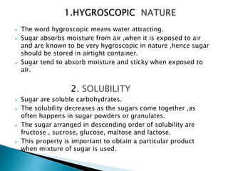 CARBOHYDRATES IN FOOD ANALYSIS | PPTX