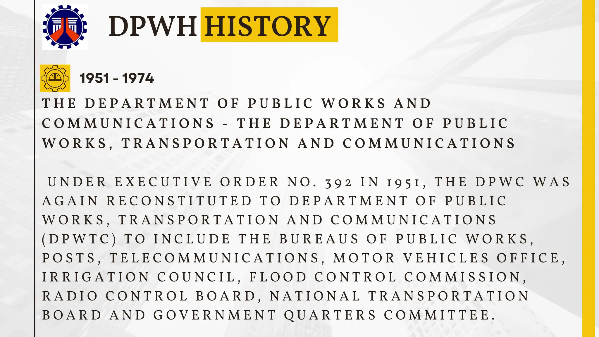 DPWH - DEPARTMENT OF PUBLIC WORKS AND HIGHWAYS | PDF