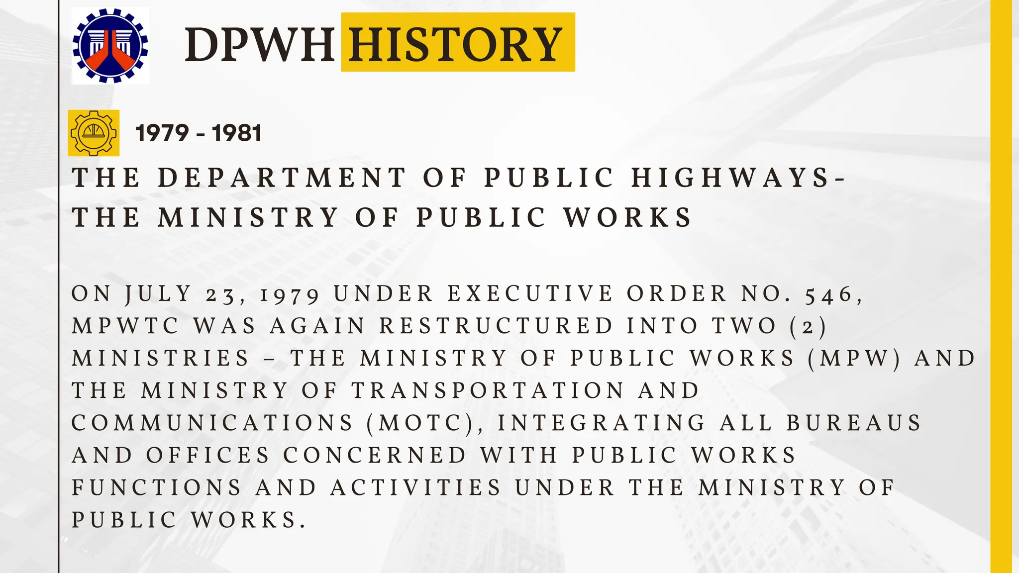 DPWH - DEPARTMENT OF PUBLIC WORKS AND HIGHWAYS | PDF