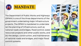 DPWH - DEPARTMENT OF PUBLIC WORKS AND HIGHWAYS | PDF